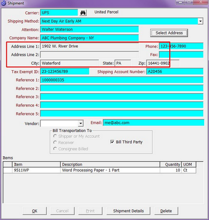 Create and Manage Shipments